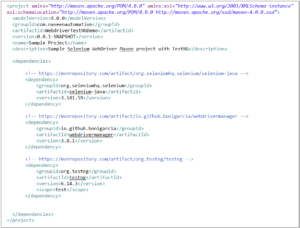 3. How to write Selenium WebDriver Test with TestNG - Maven Project