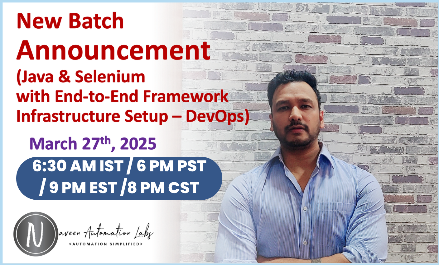 Selenium & Java Training Course Content – Regular Batch (27th March ...